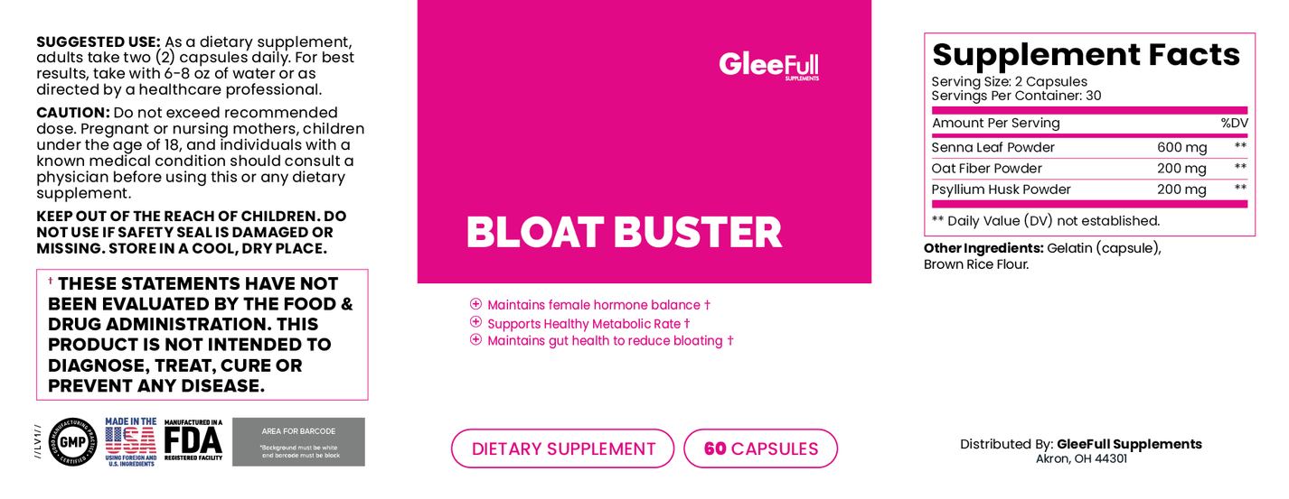 Bloat Buster – Gleefull Supplements